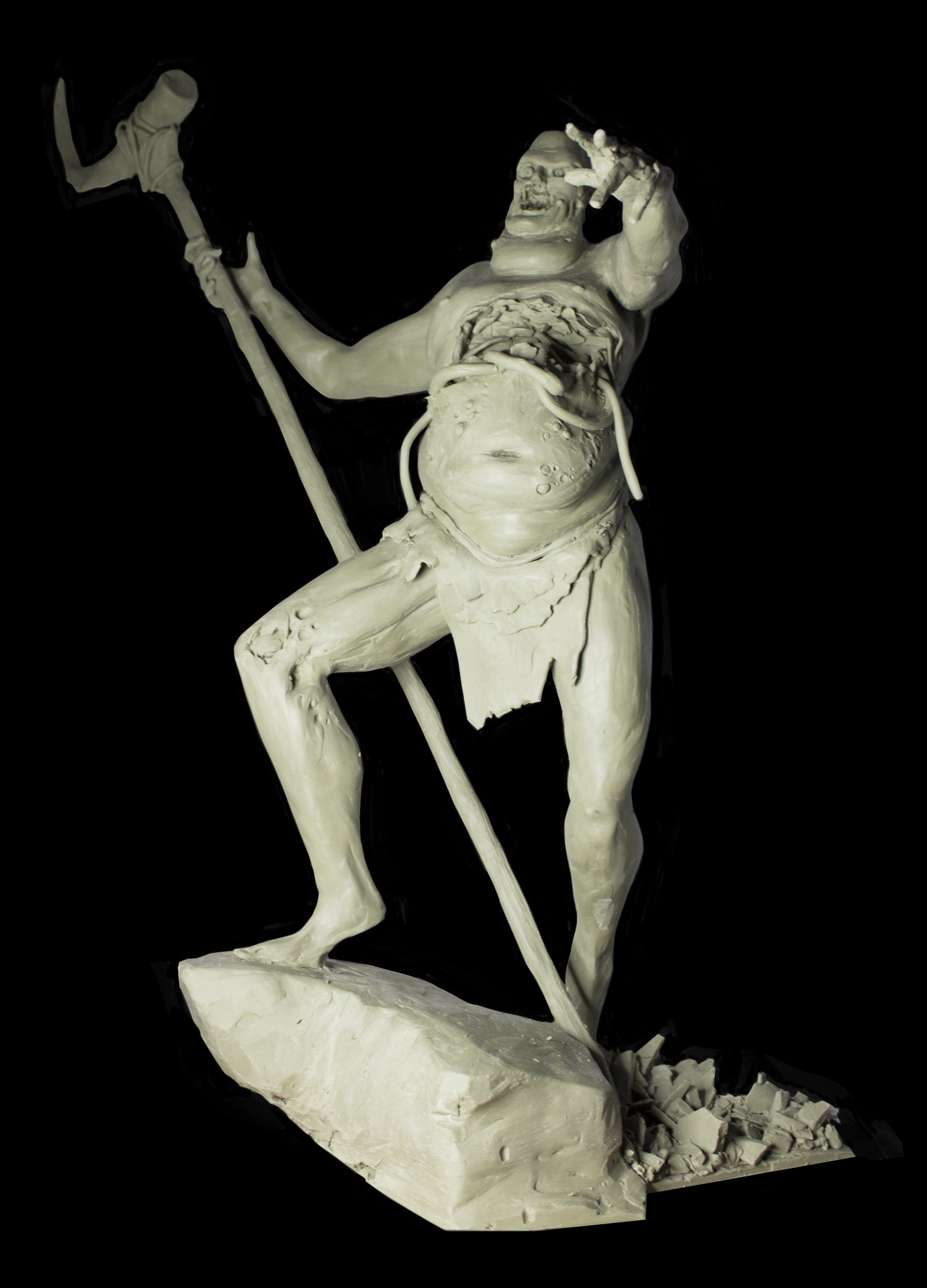 ArtStation - Bloatmage sculpture, Alec Beals