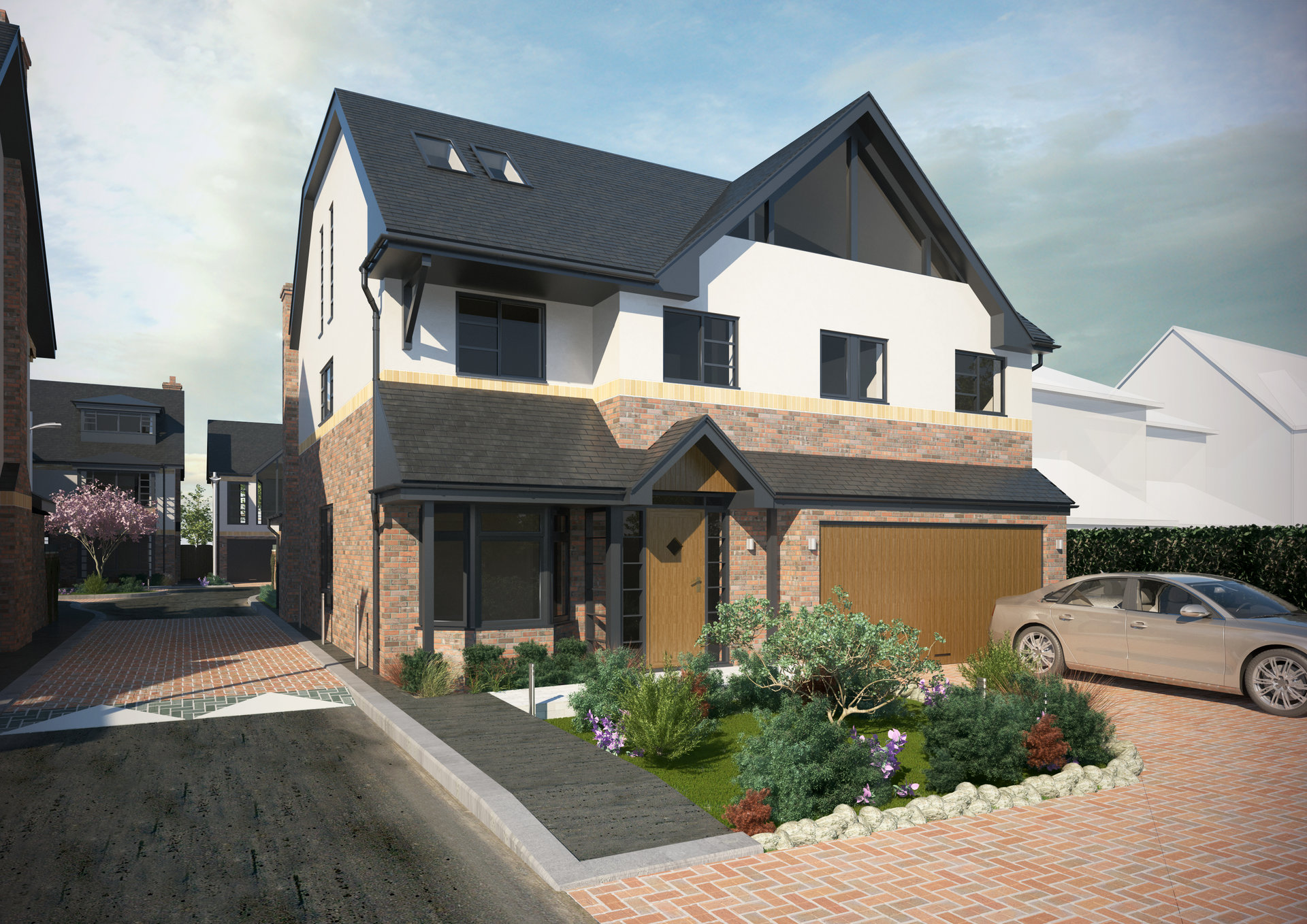 ArtStation - New Build Housing Estate