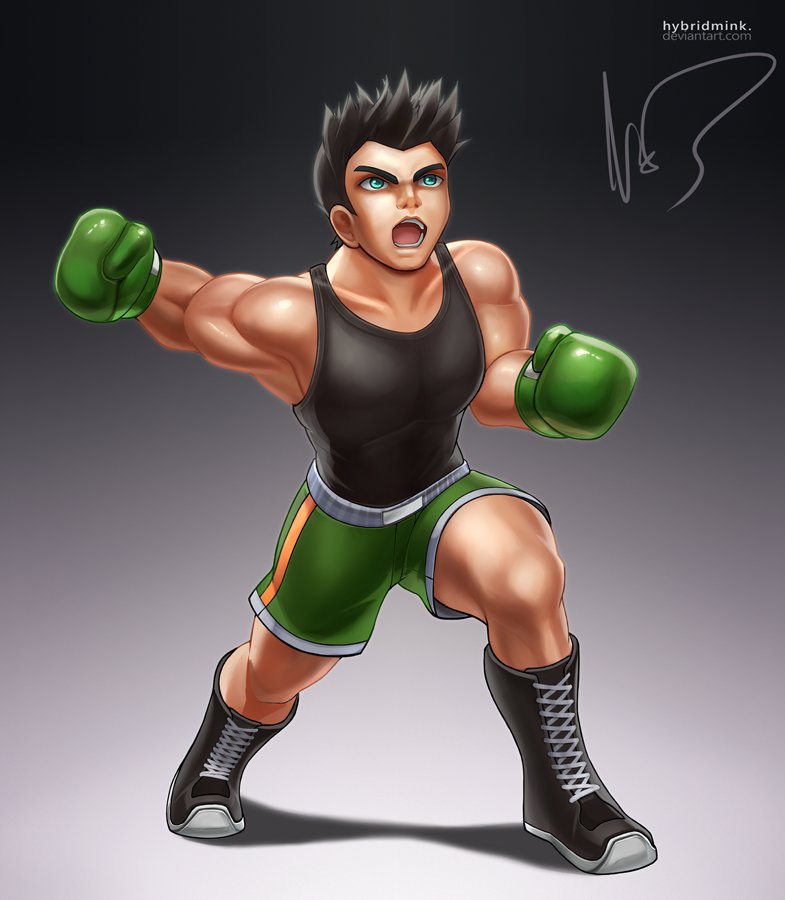 how to draw little mac from punch out