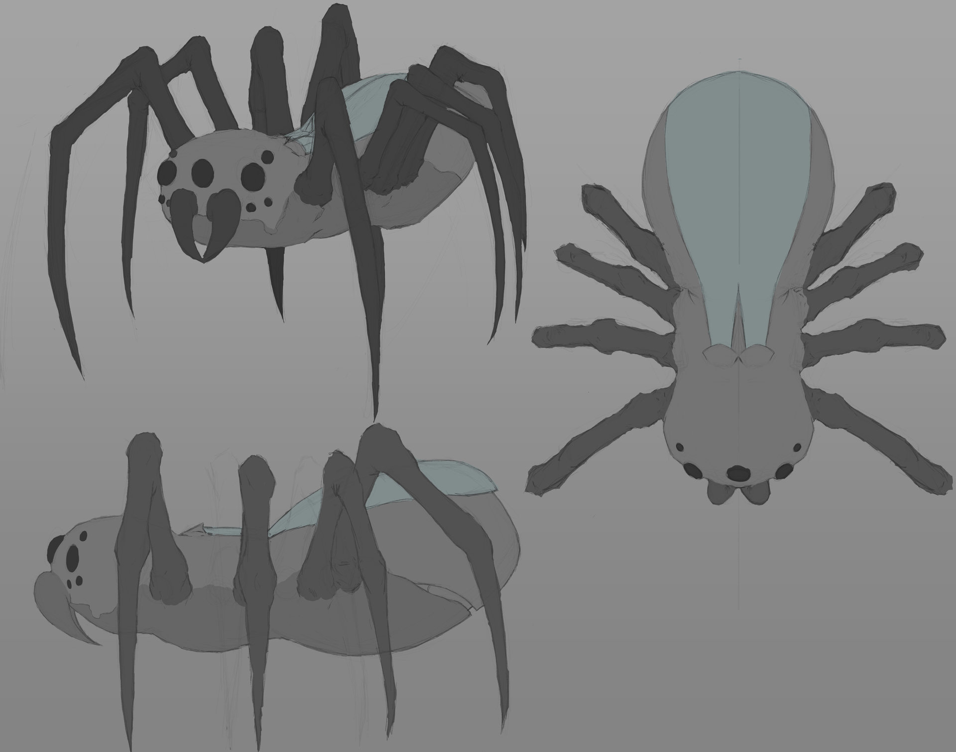 ArtStation - Spider concept