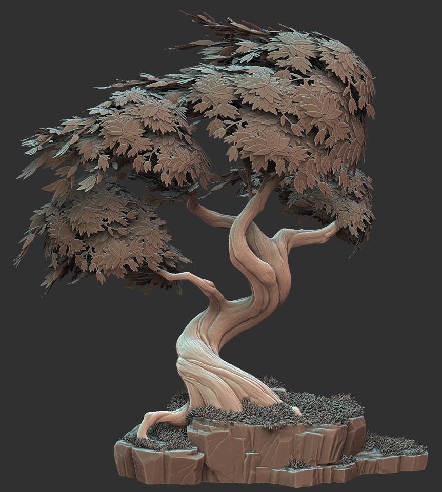 ArtStation - Stylized Tree