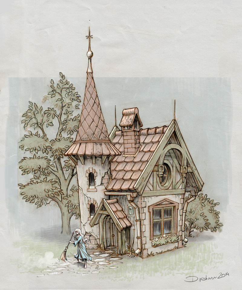 ArtStation - Fairy Tale House