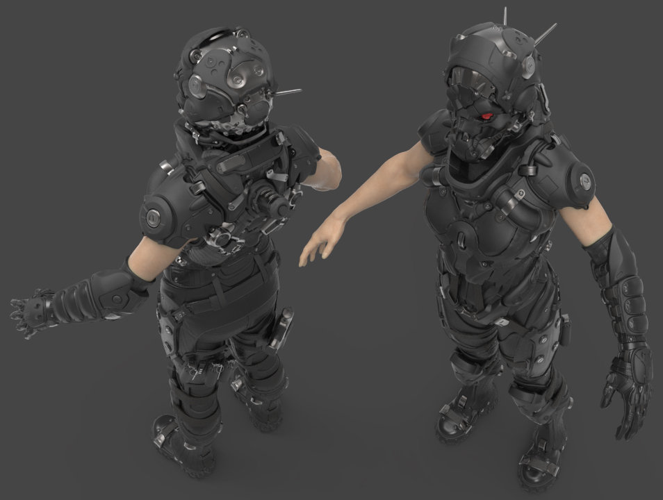 Pavlovich Art - GDC 2015 FPS Female