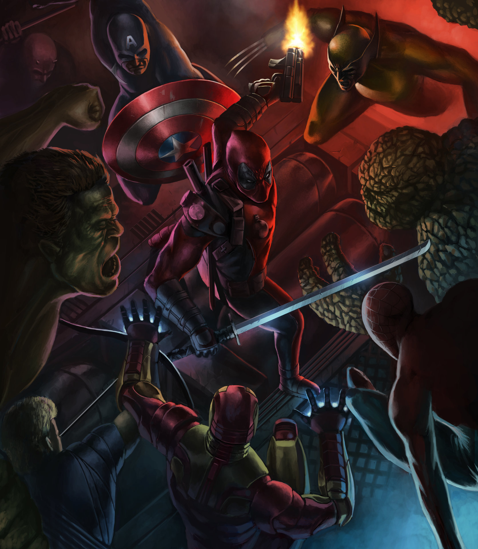 ArtStation - deadpool