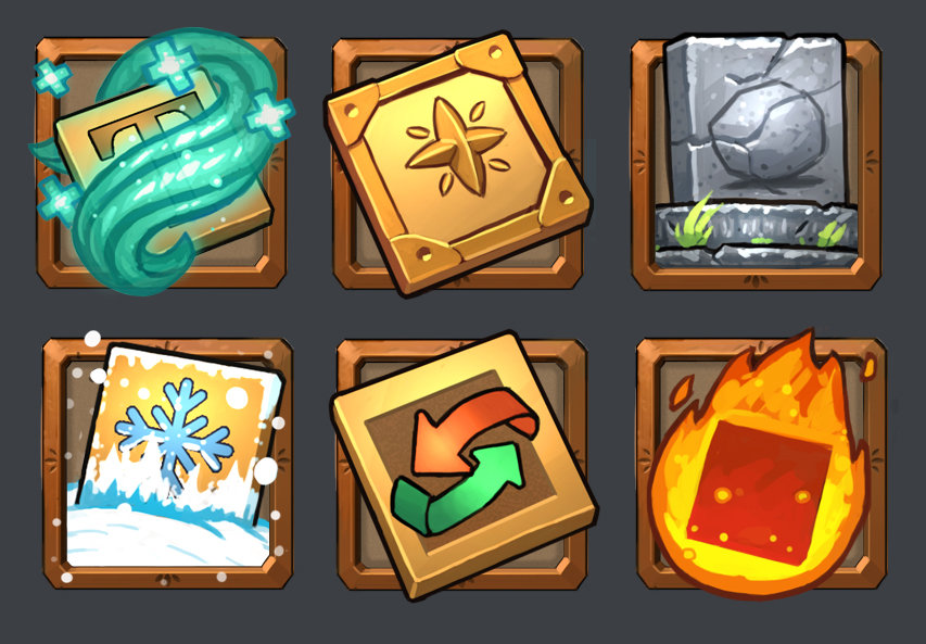 ArtStation - Spellcaster Adventure Icons