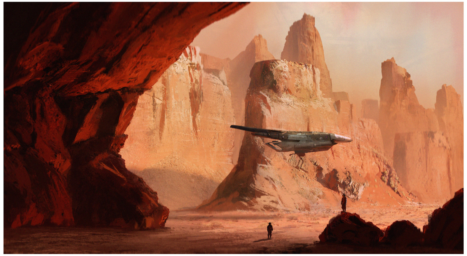 ArtStation - Exploring Kepler 22B Desert