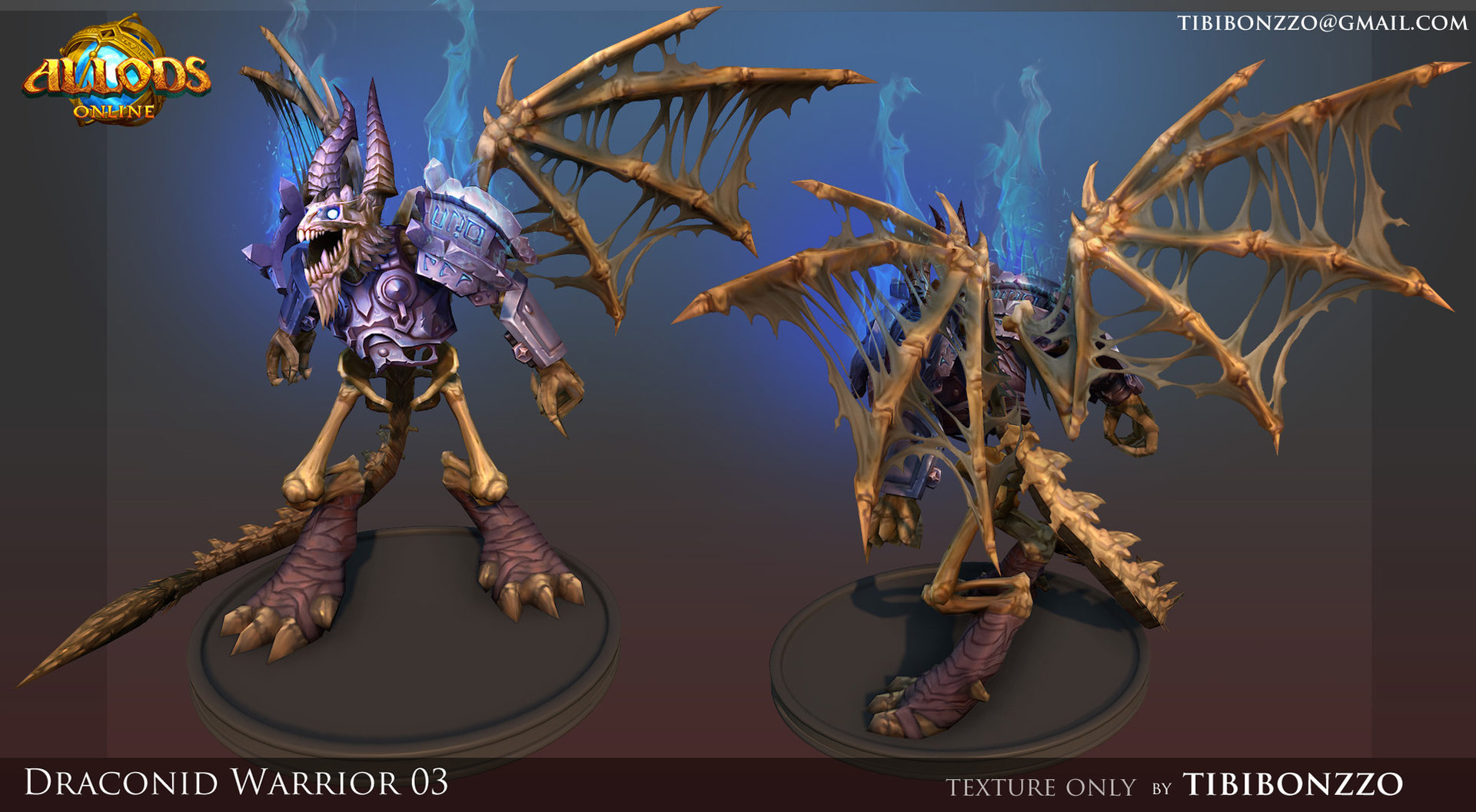 ArtStation - Draconid Warrior, Maksym Manuilov
