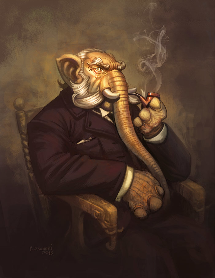 ArtStation - Elephant Man