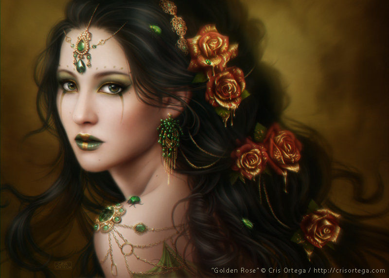 ArtStation - Golden Rose