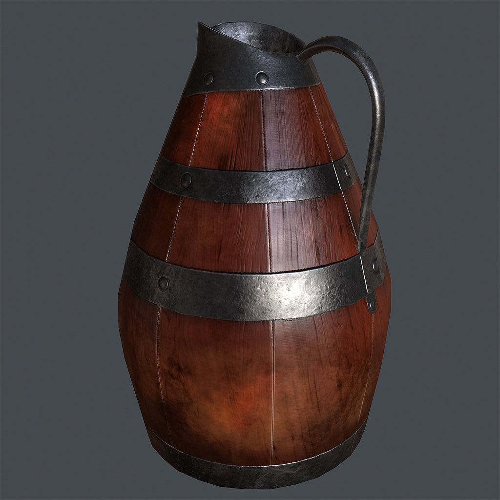ArtStation - Antique Pitcher Game Model