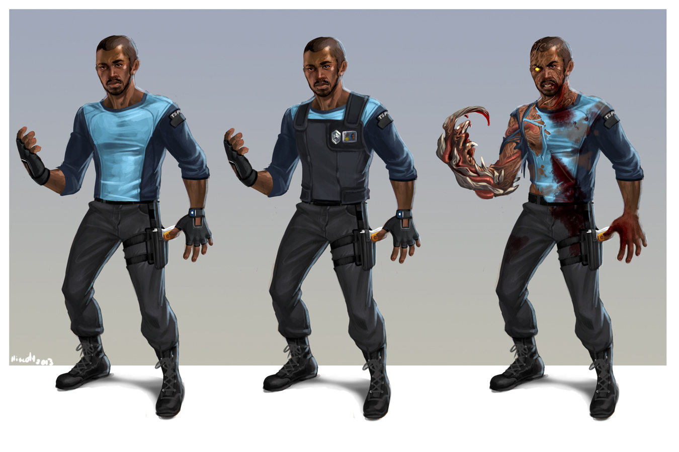 ArtStation - Mutant Cop