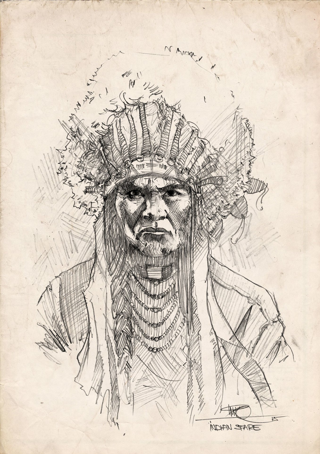 ArtStation - Indian stare, Marko Pudar
