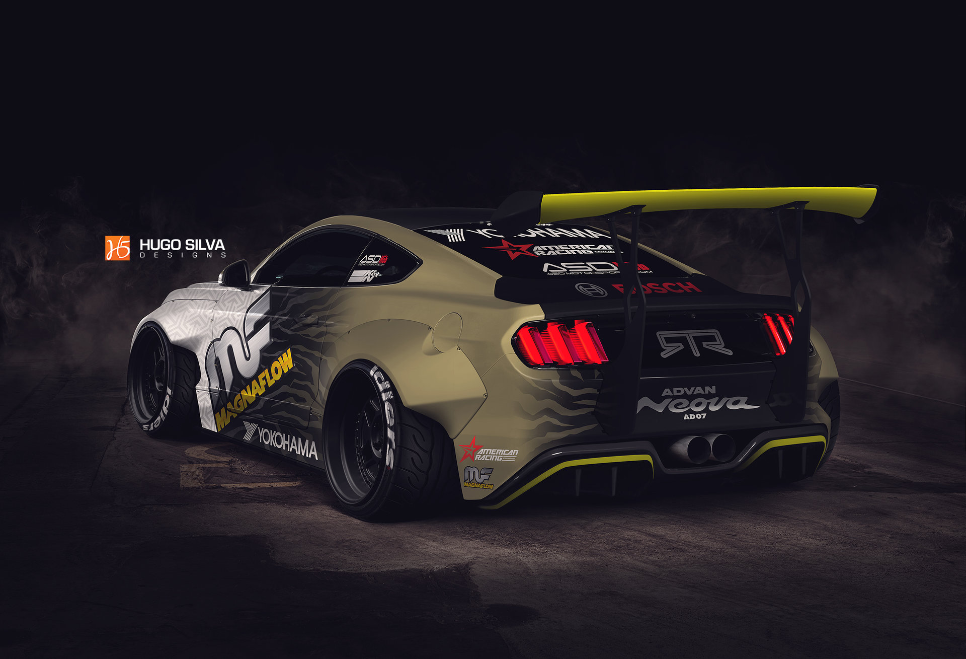 ArtStation - 2015 Ford Mustang Drift