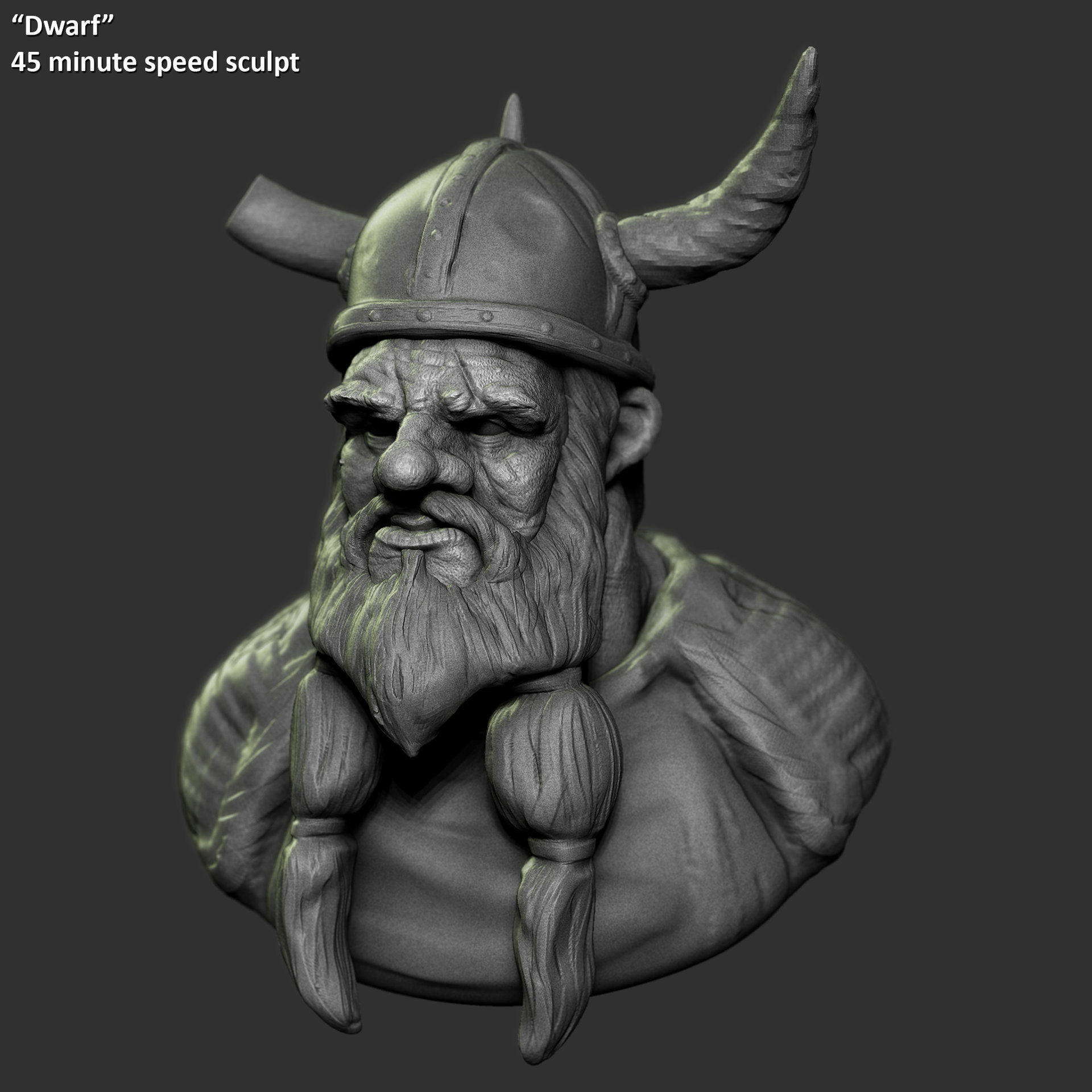 ArtStation - Dwarf Speed Sculpt