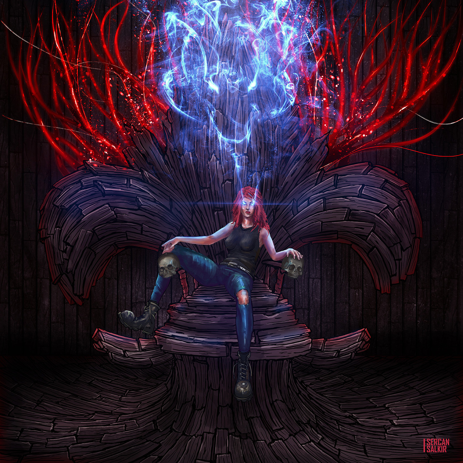 ArtStation - Spirit Walker, Sercan Salkır