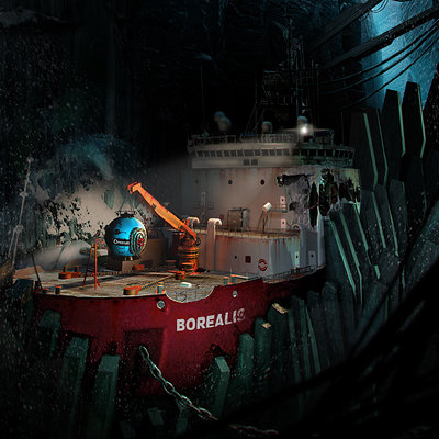 Kris Teper - [UE4] HyperBorea: Half-Life Fan Art