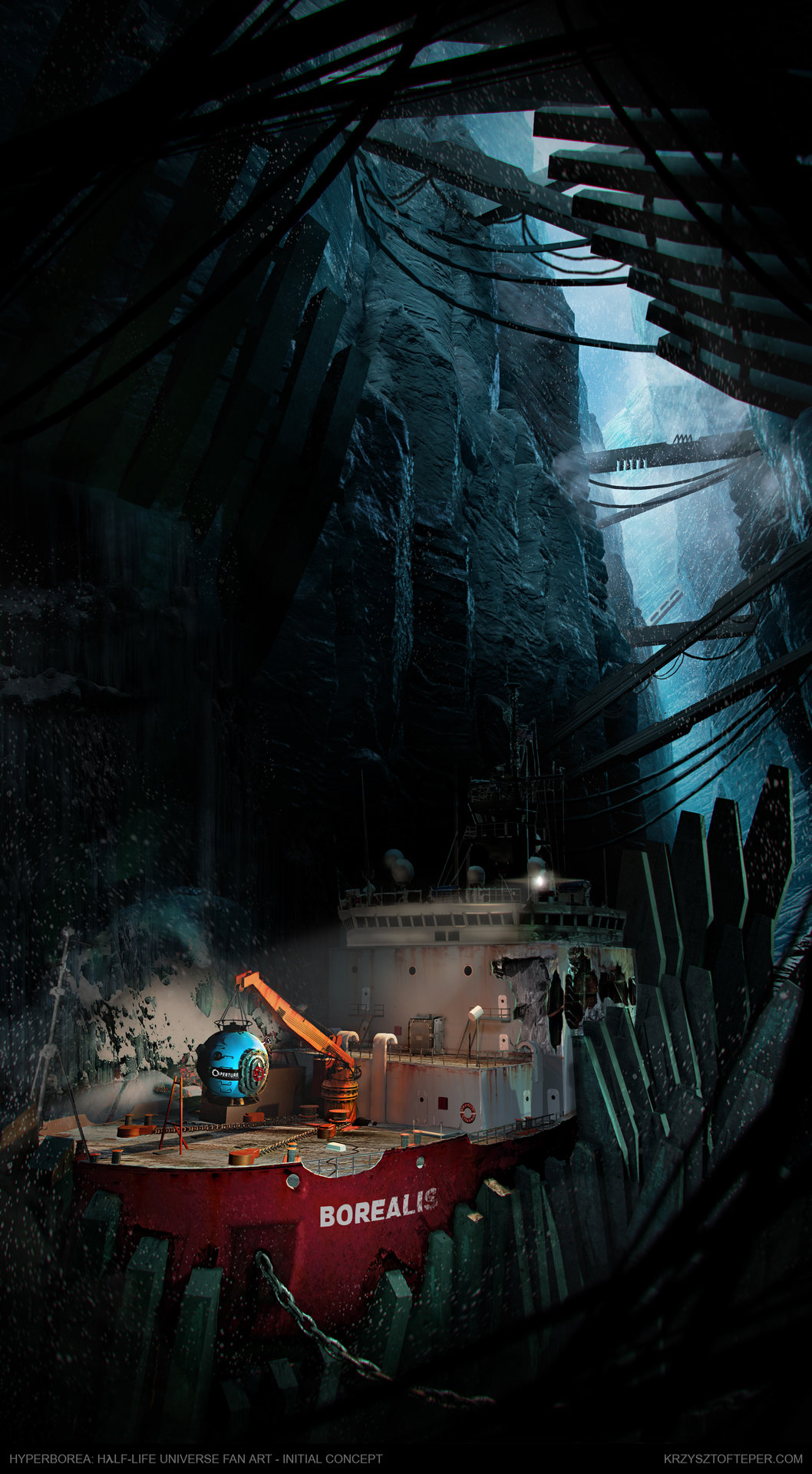 ArtStation - Hyperborea - Half-Life Fan Art 01