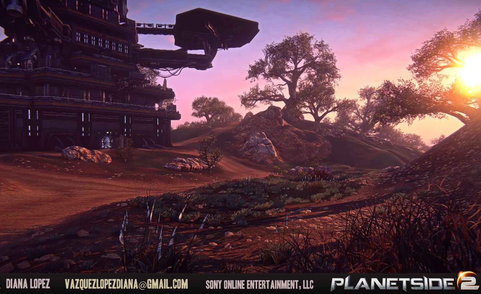 ArtStation - Planetside 2 World building.