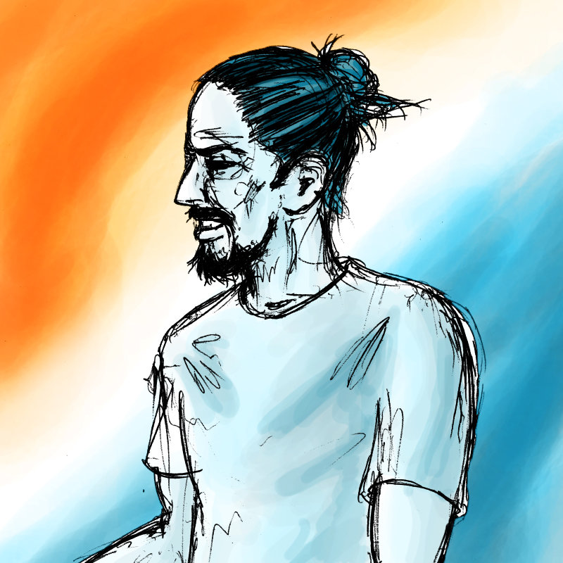 ArtStation - men sketch