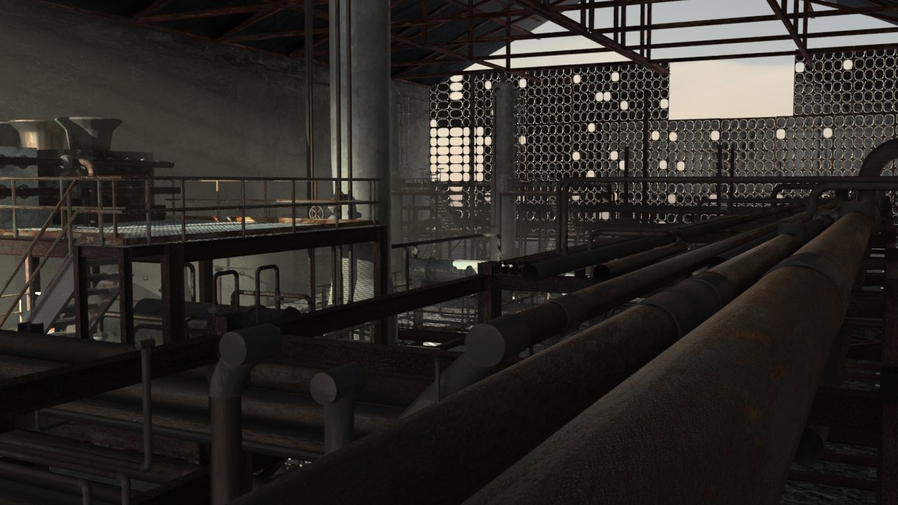ArtStation - Factory Lighting
