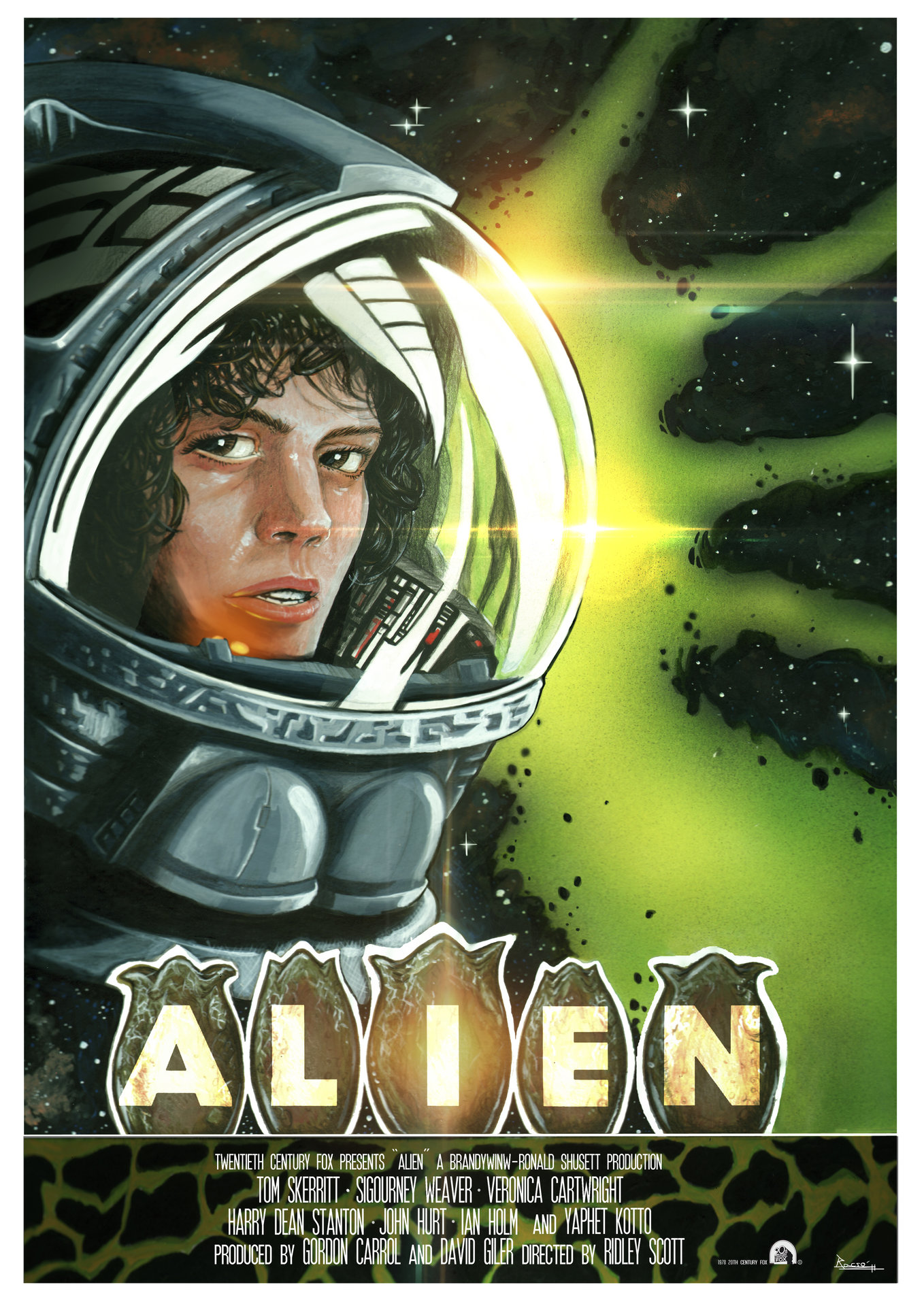 ArtStation - TEASER POSTER ALIEN