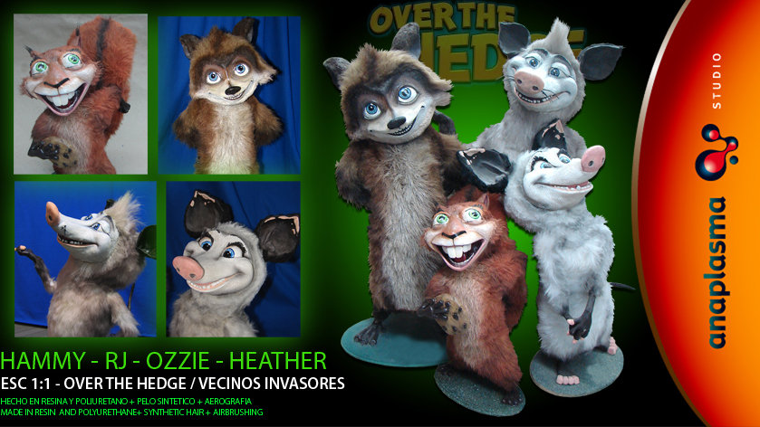 Over The Hedge Ozzie And Heather