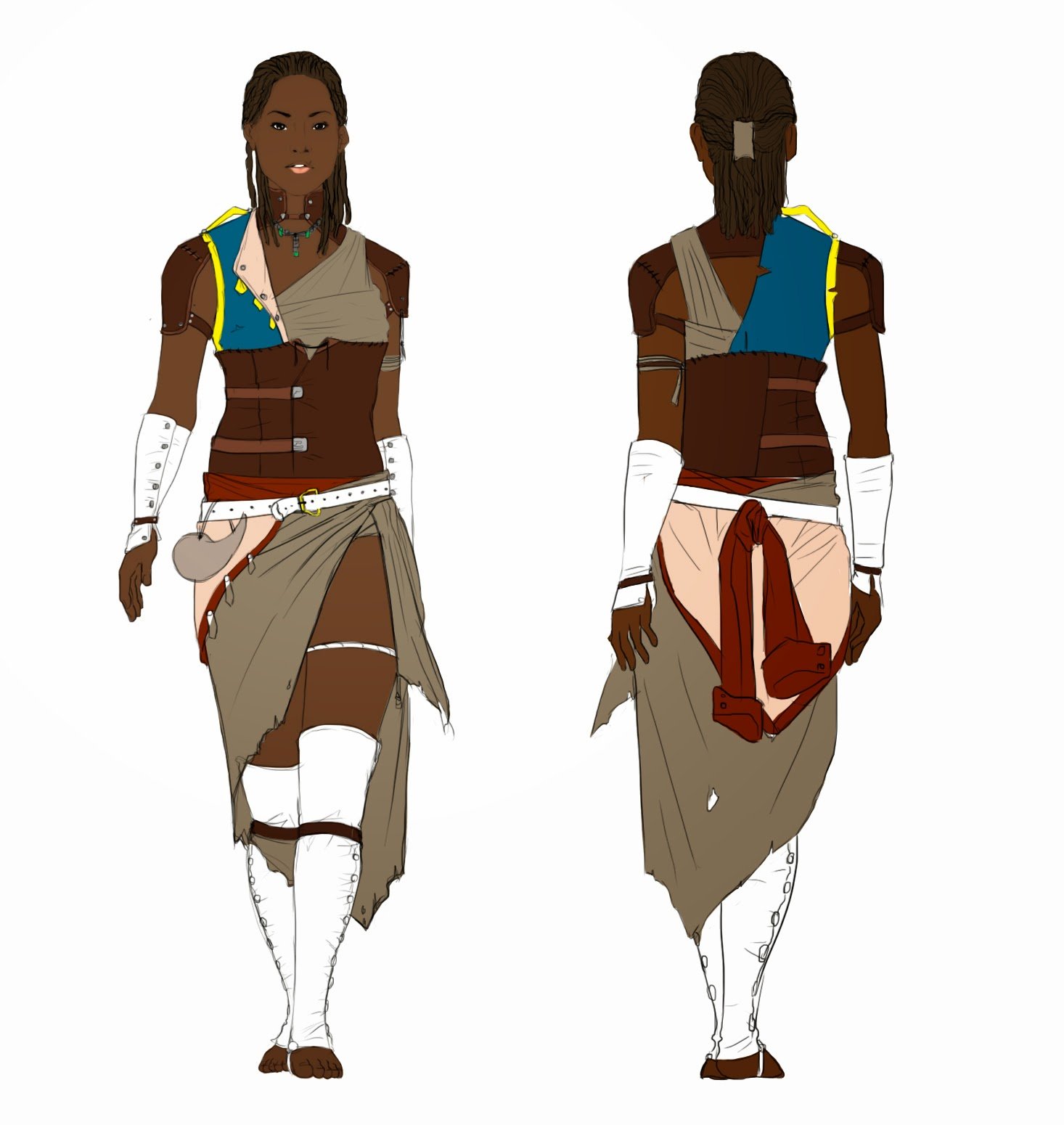 ArtStation - Maroon Warrior concept