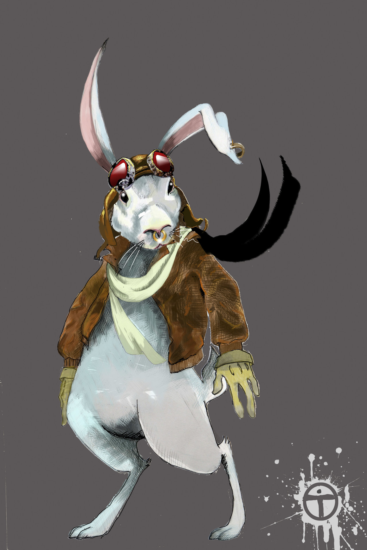ArtStation - Rob Canej, an adventurer rabbit