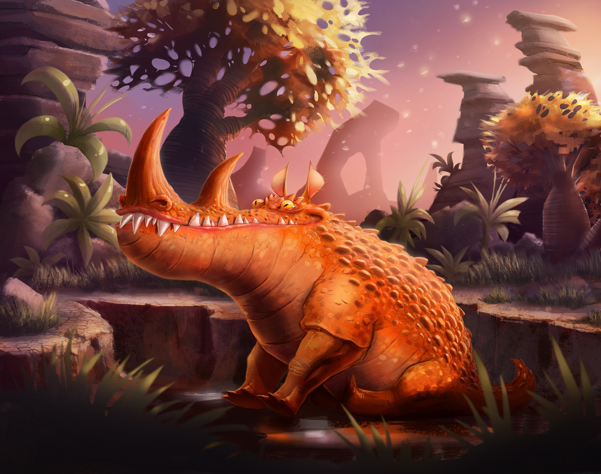 ArtStation - Rhinodile v2