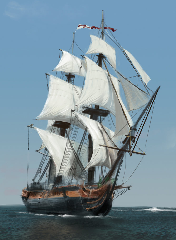 ArtStation - HMS Surprise