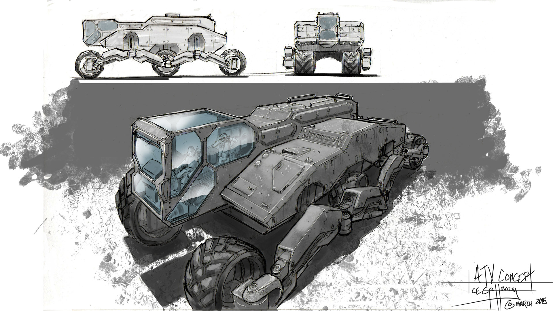 ArtStation - ATV concept