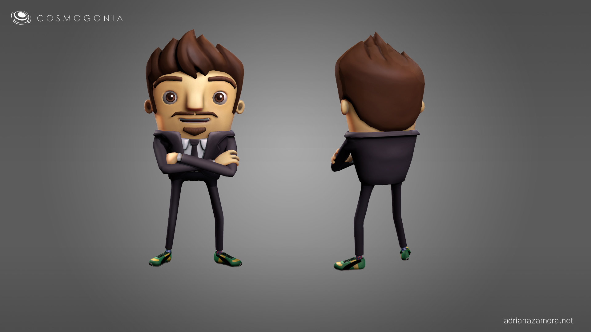 ArtStation - Coach Character