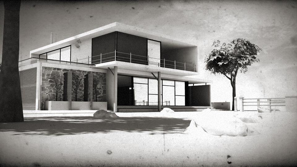 ArtStation - Old look Architecture Housing