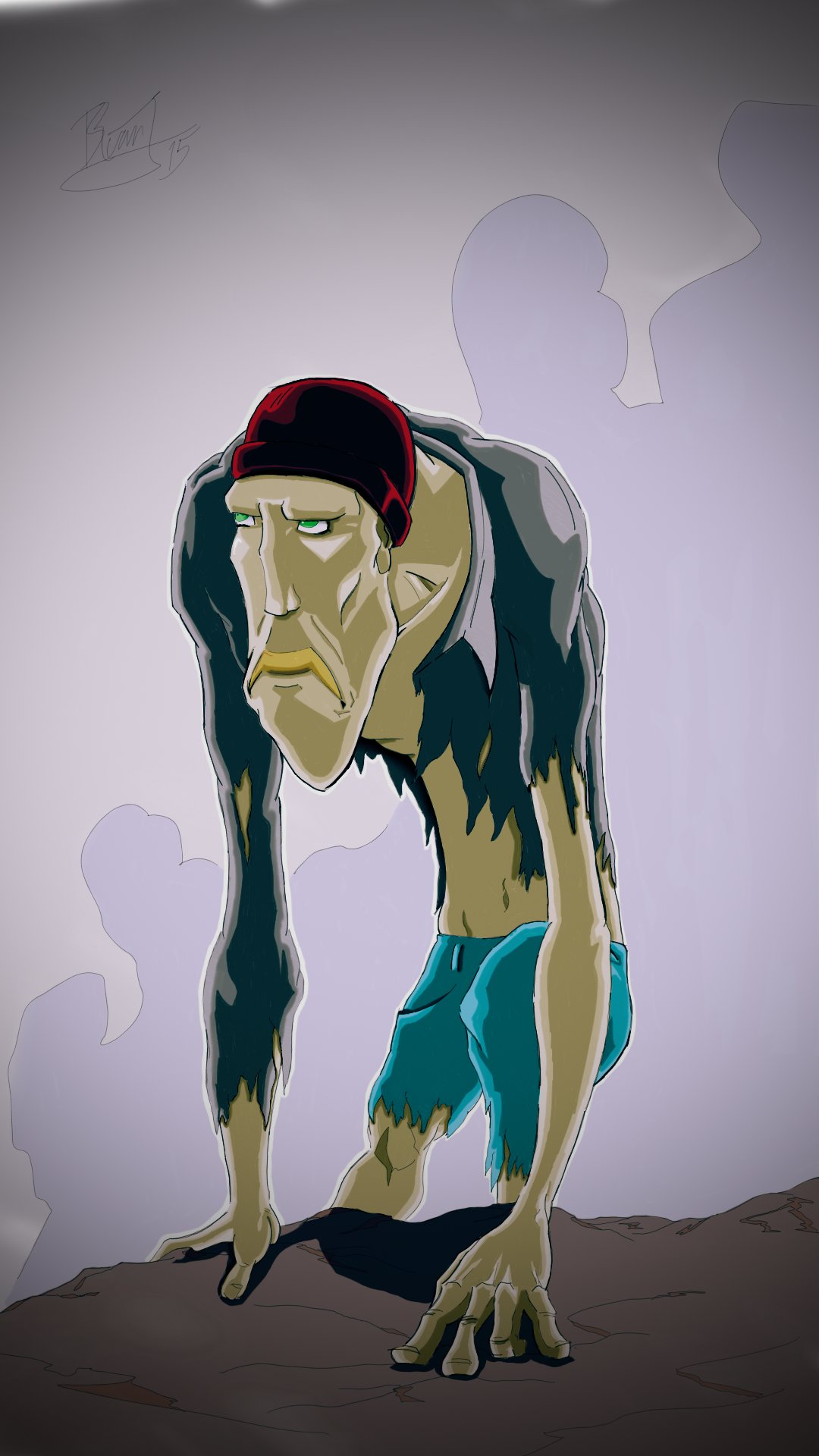 ArtStation - Zombie/Junkie Bob