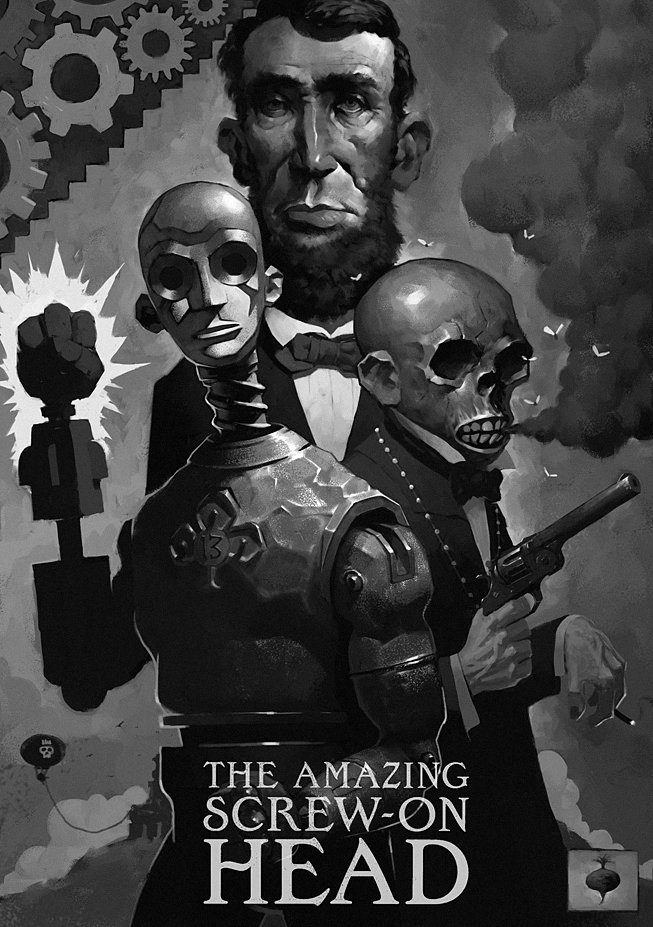 ArtStation - The Amazing Screw-On Head