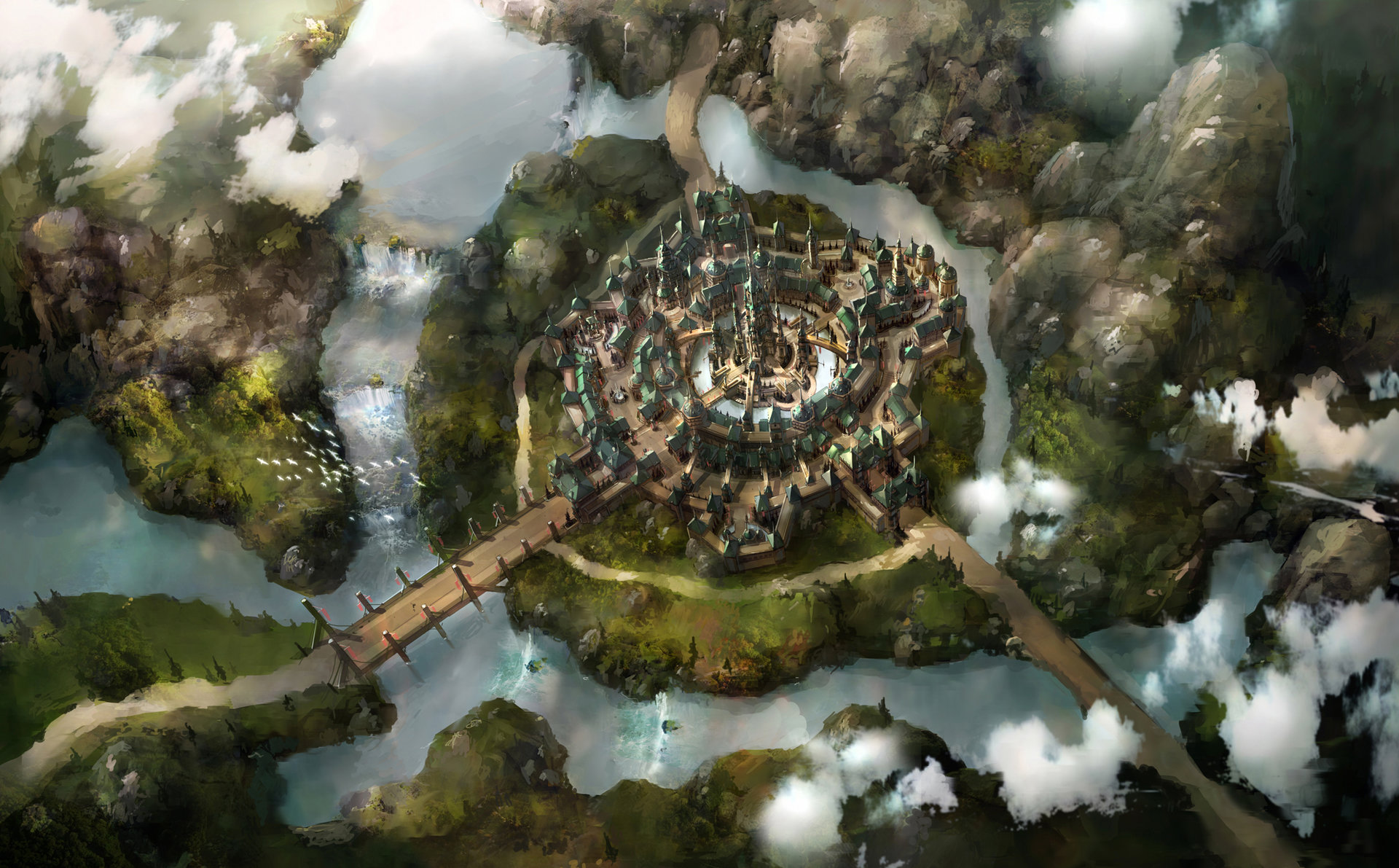 ArtStation - city concept art