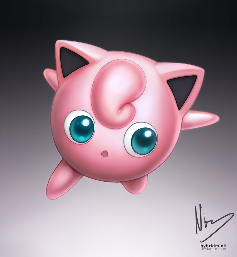 ArtStation - Jigglypuff, hybridmink