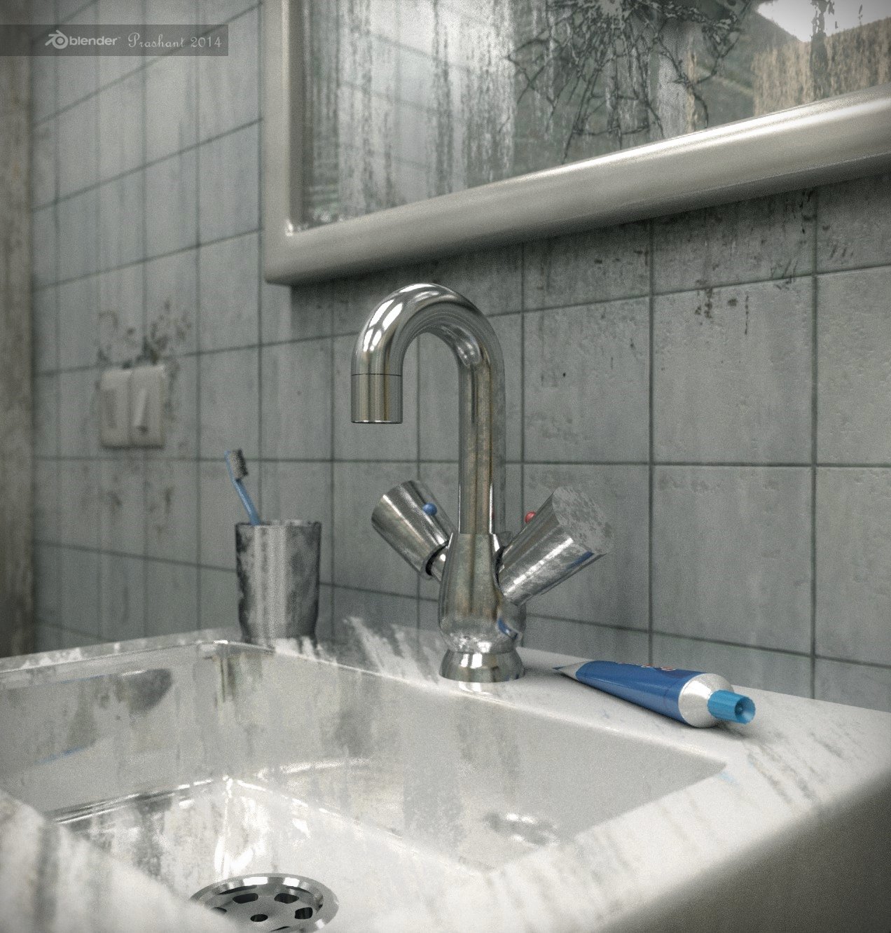 ArtStation - Bathroom Scene (Architectural Visualisation)