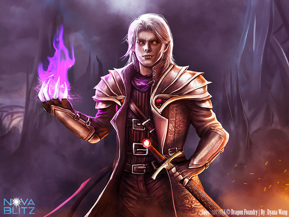 ArtStation - Vampire Lord, Dyana Wang