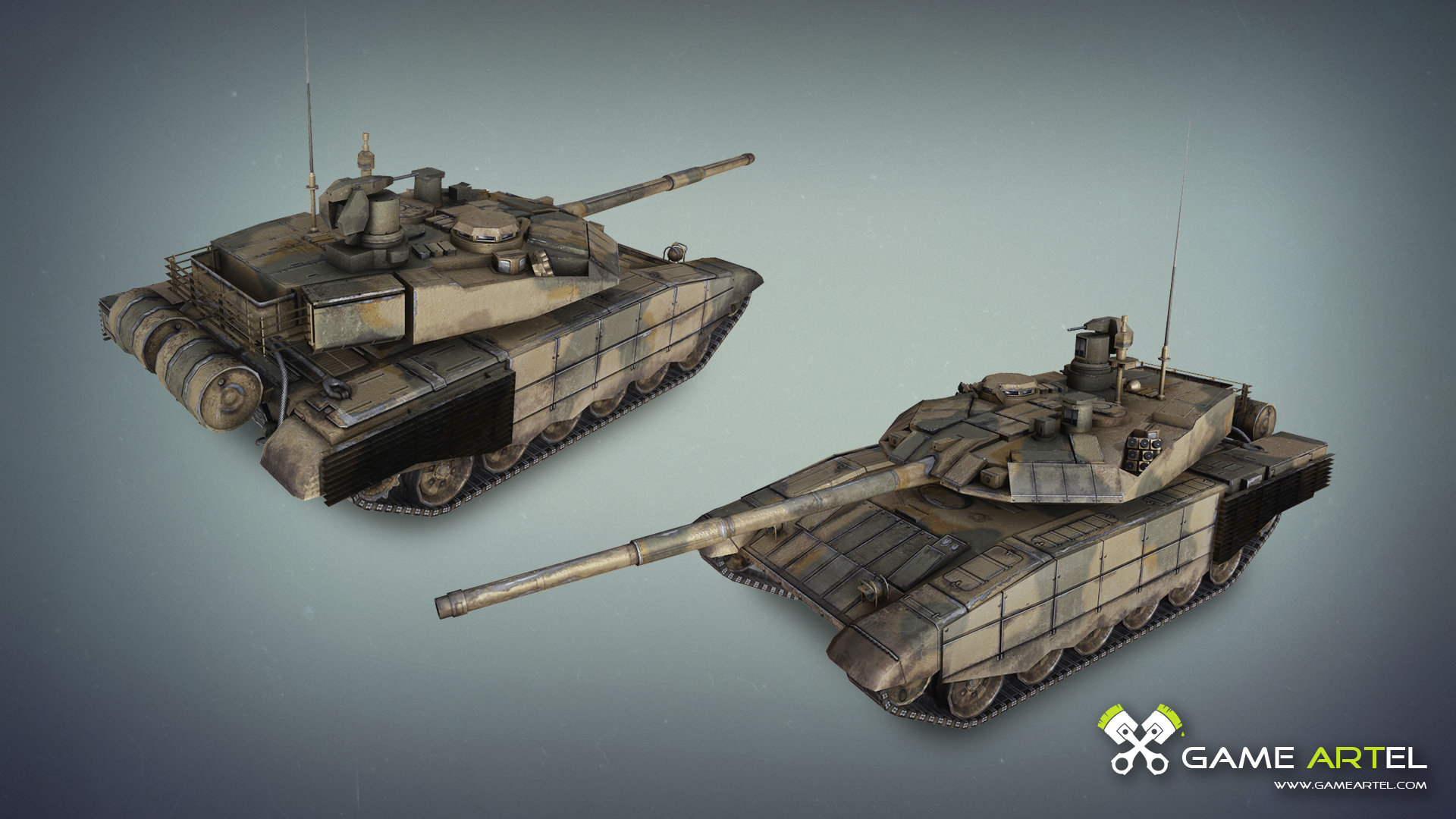 ArtStation - T90 MS