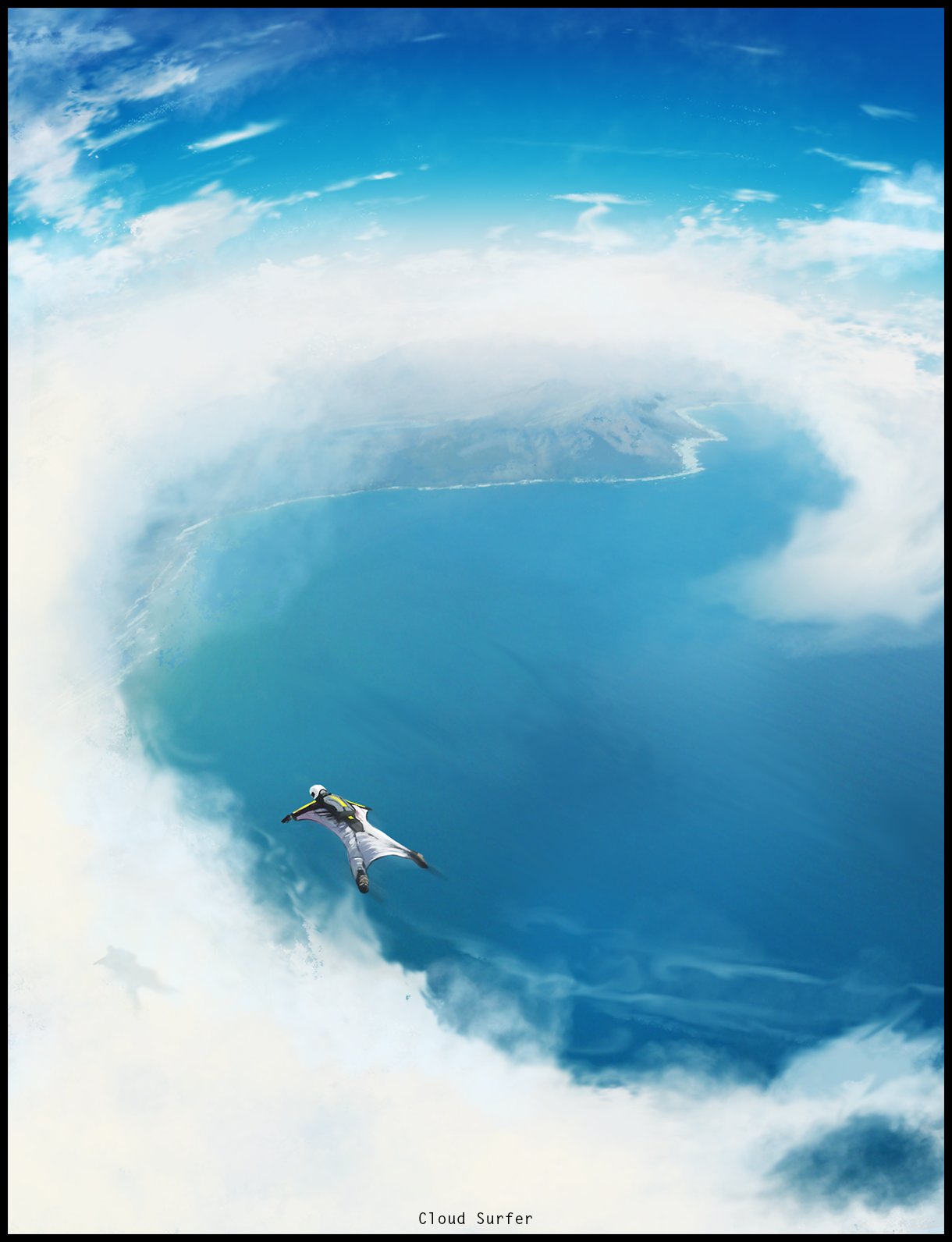 ArtStation - Speed painting: Cloud Surfer