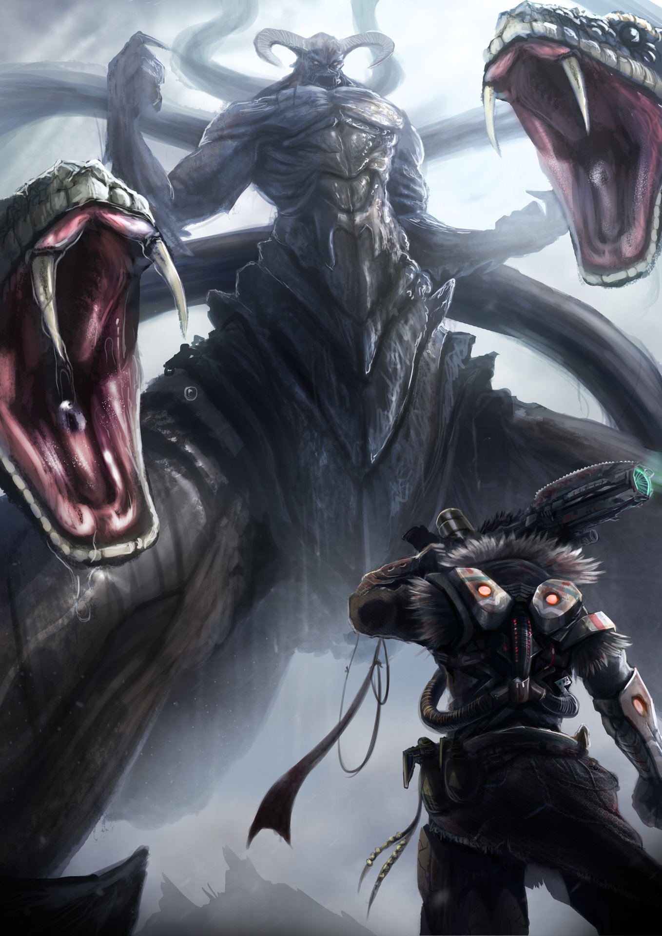 ArtStation - One Legend to Another, Kenny Mok