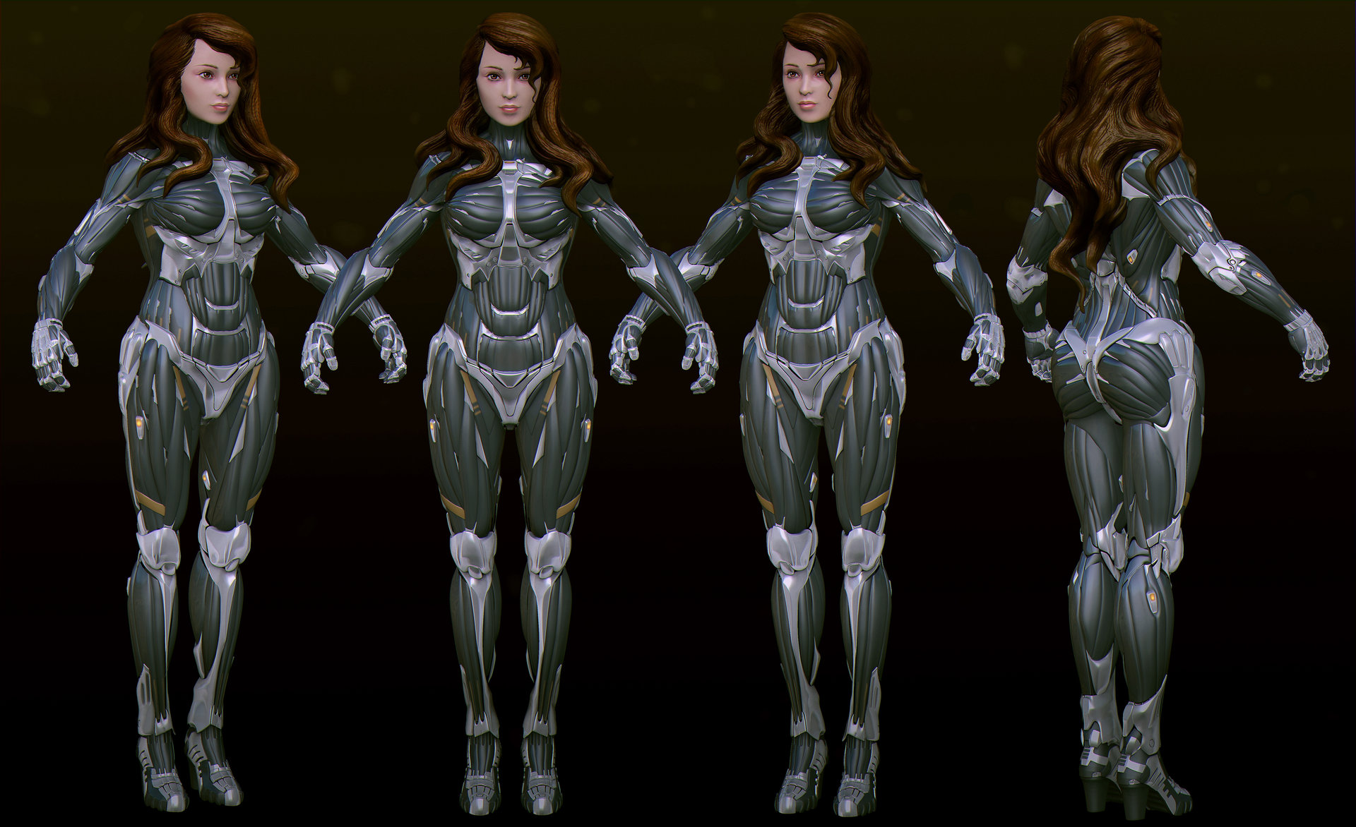 ArtStation - female_nanosuit_color