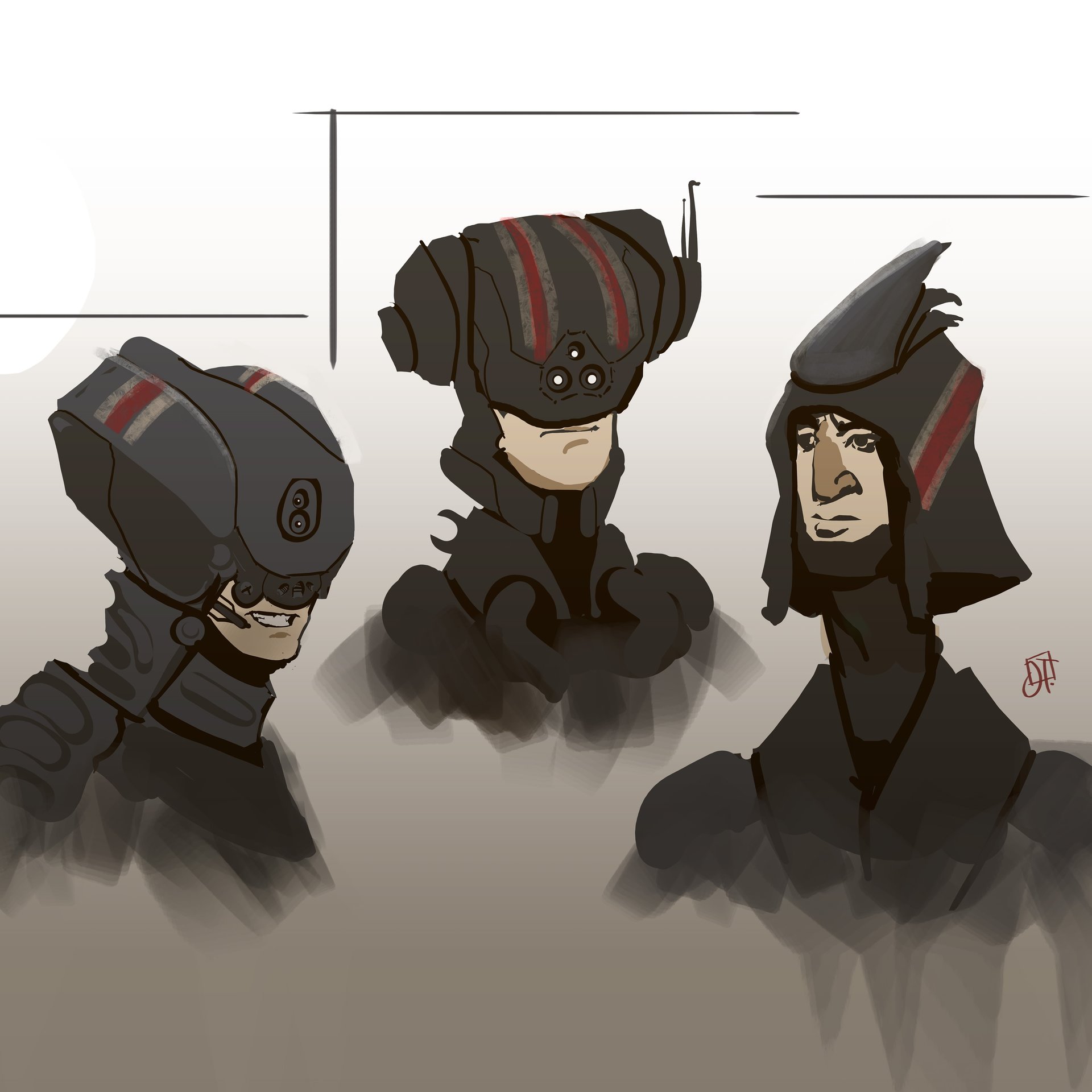 ArtStation - char sketches