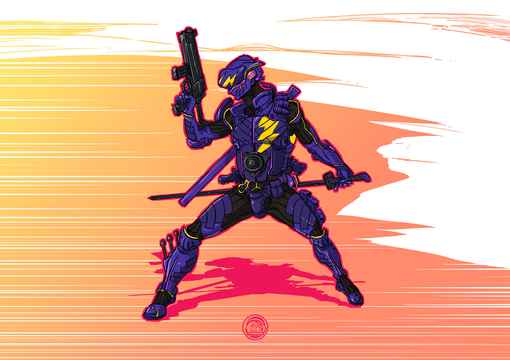 ArtStation - Techno Ninja