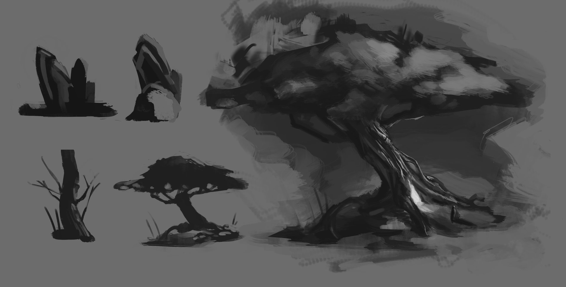 ArtStation - Tree exploration texture