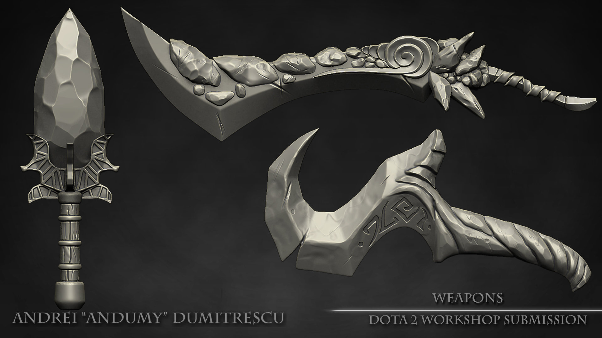 ArtStation - Weapons
