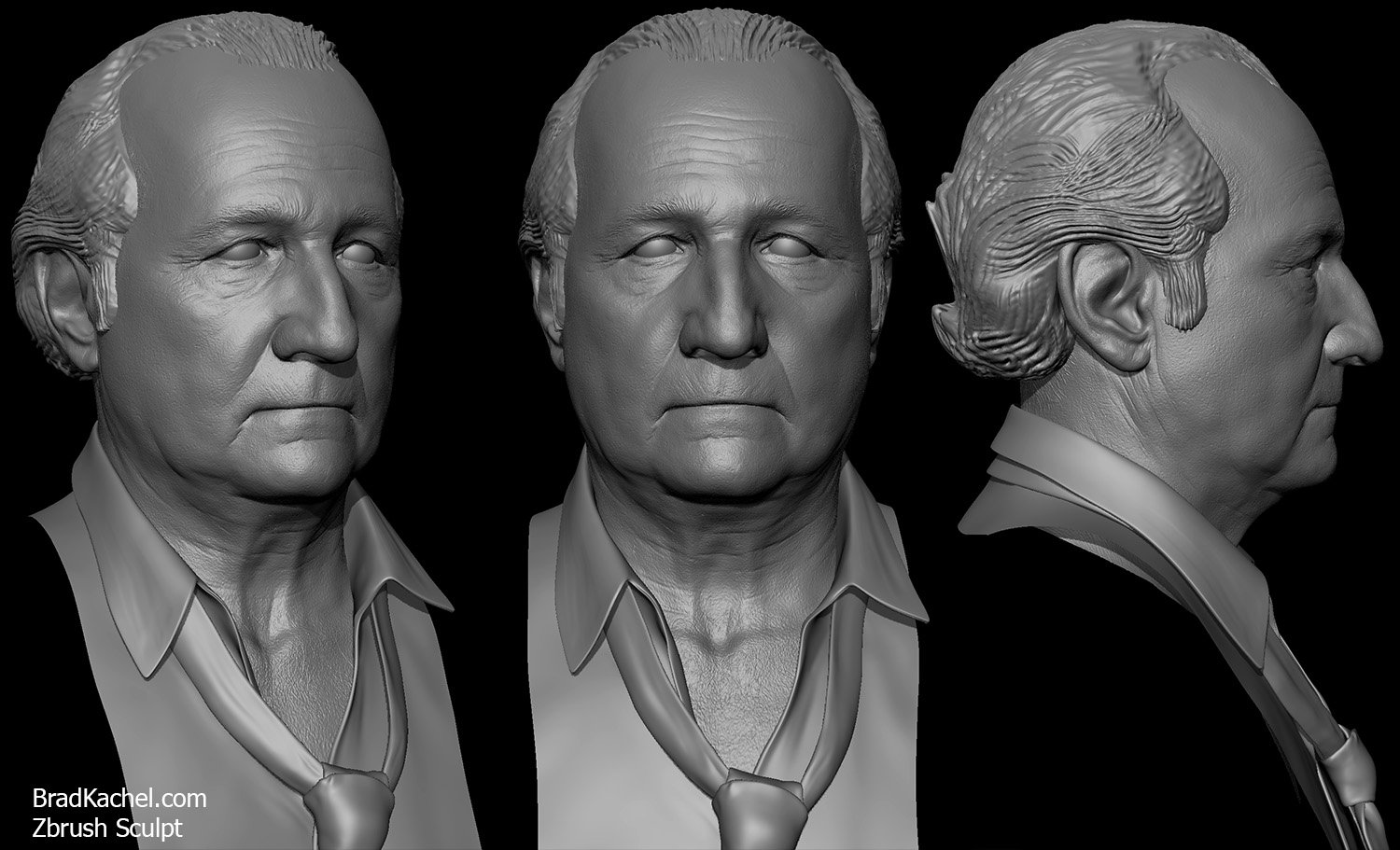 ArtStation - Business CEO Head Sculpt (Unannounced Ubisoft Game)