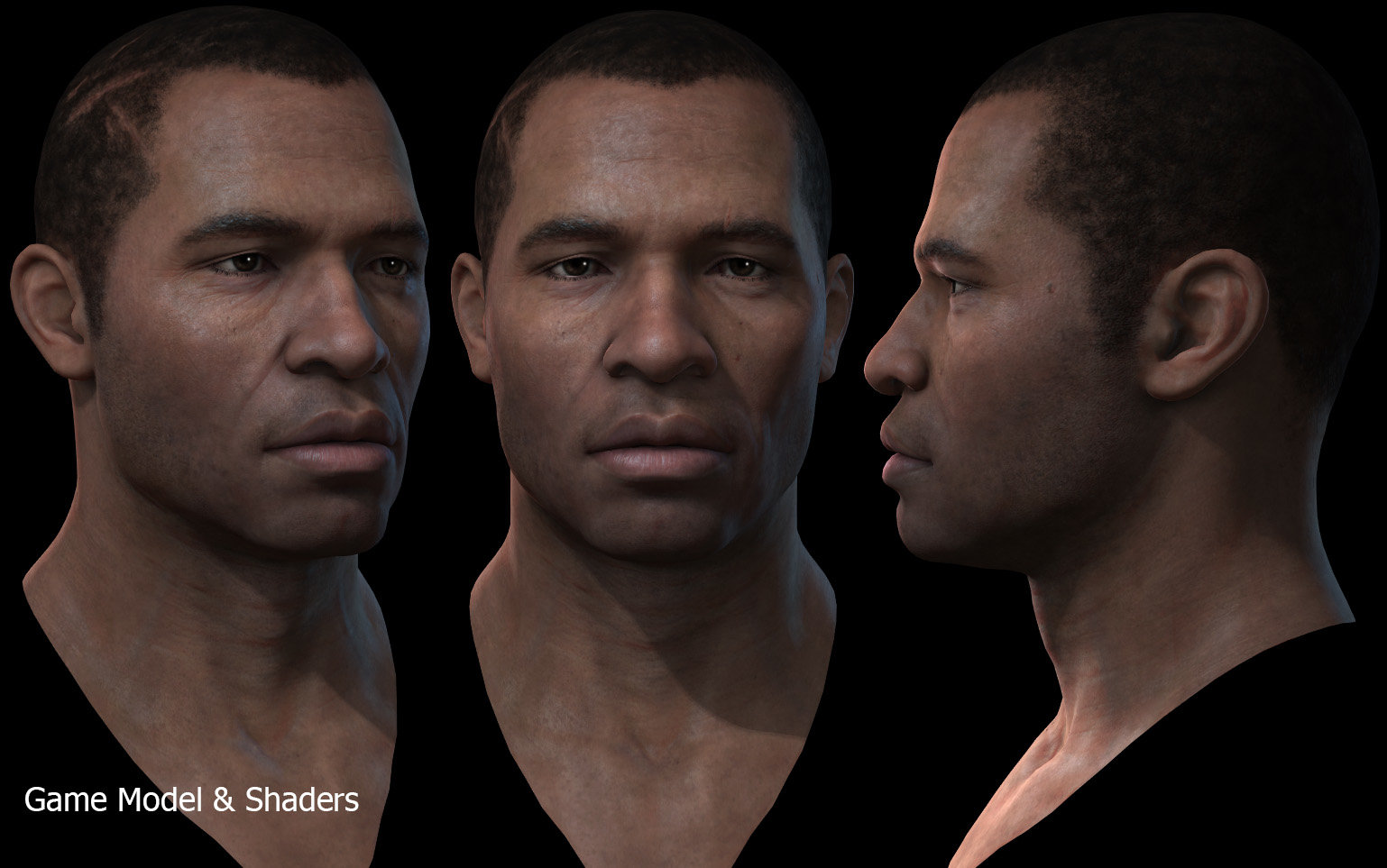 ArtStation - Cinematic game head (Unannounced Ubisoft game )