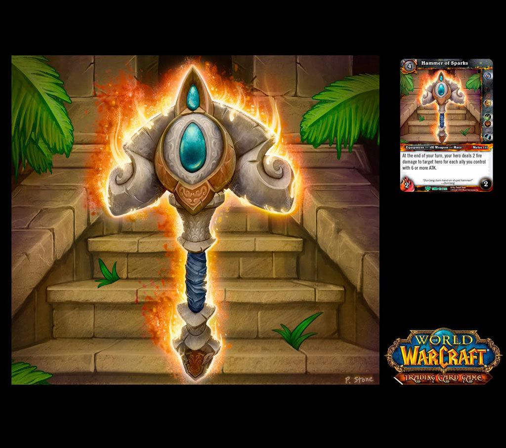 Patrick Stone - World of Warcraft Trading Card Game